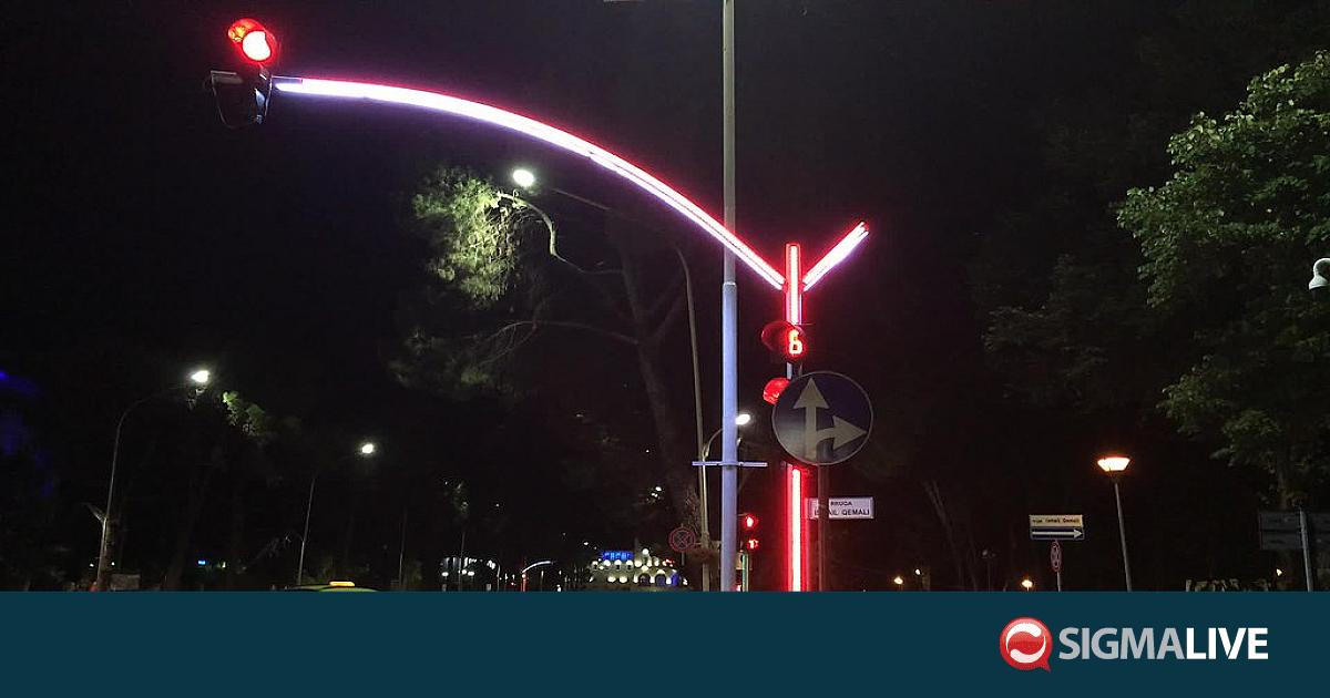 Το (κόκκινο) φανάρι της Αλβανίας που έγινε viral - Sigmalive