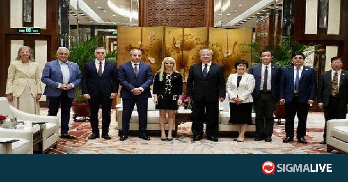 Τη σημασία που αποδίδει η Κύπρος στις σχέσεις με Κίνα τόνισε η ΠτΒ στο ...