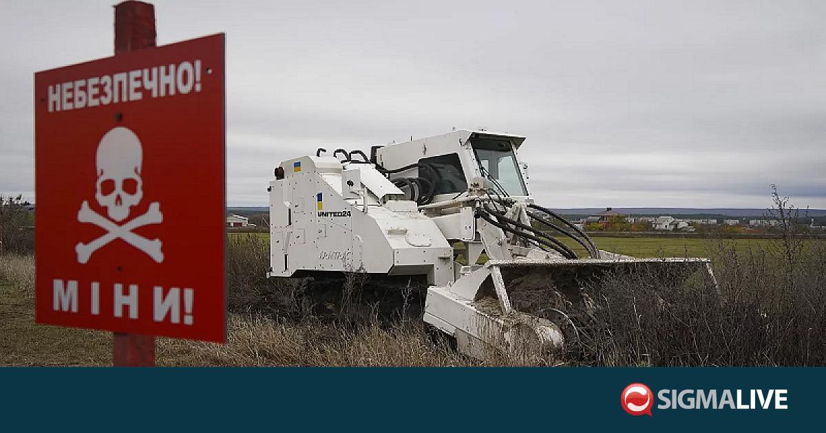 Πάνω από 40 χώρες υπόσχονται βοήθεια για αποναρκοθέτηση στην Ουκρανία ...