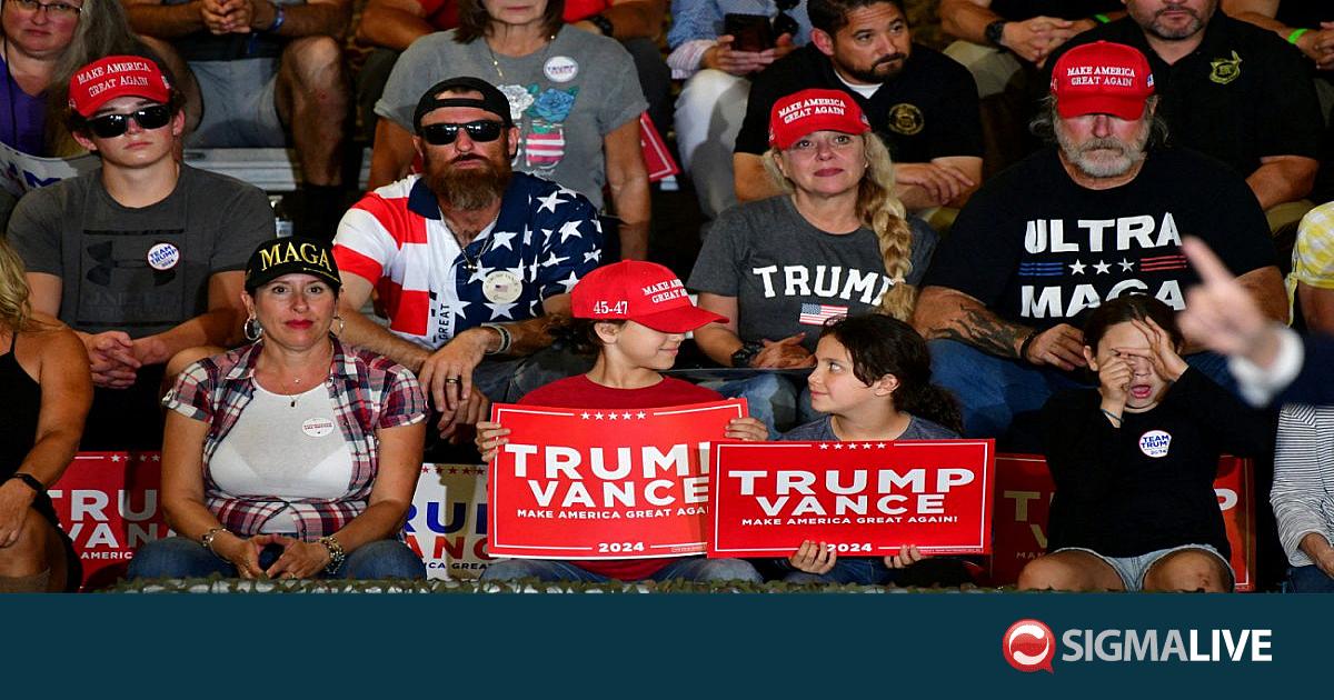 Νεαροί Αμερικάνοι που ψηφίζουν πρώτη φορά επιλέγουν τον Τραμπ - Sigmalive