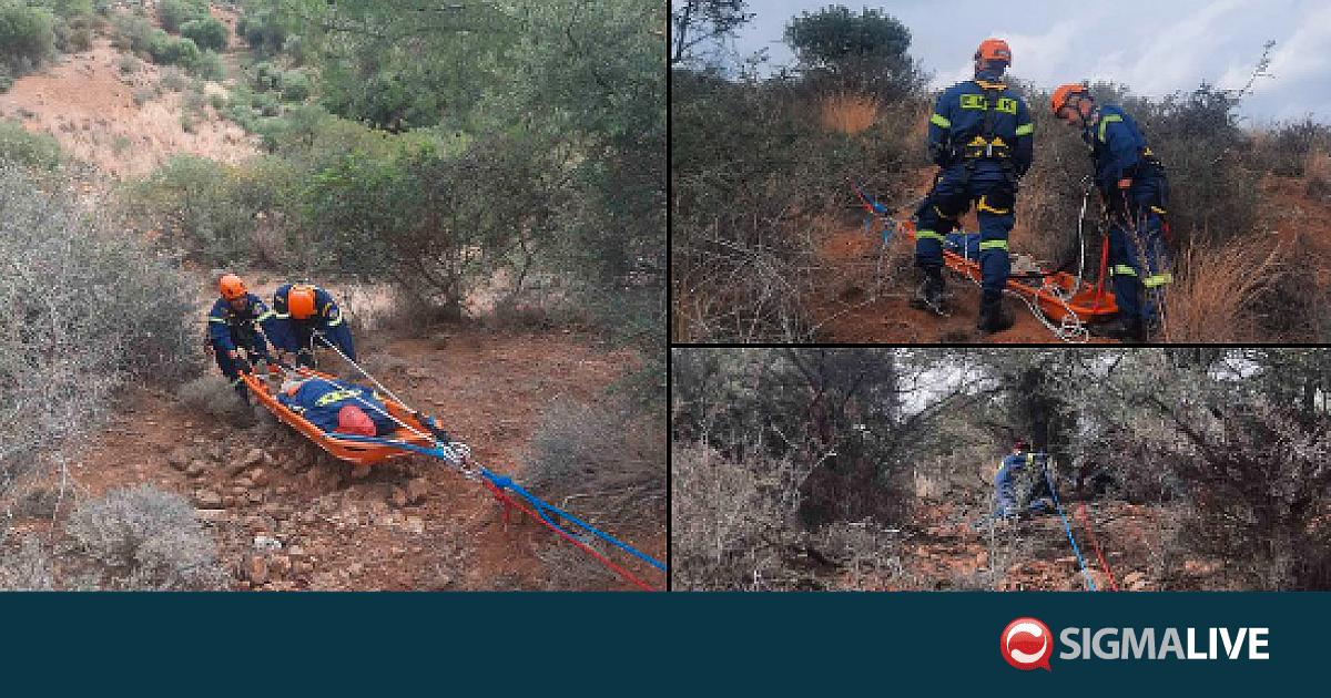 Κυνηγός έπεσε σε χαράδρα και τραυματίστηκε – Διασώθηκε από ομάδα αναρριχητών - Sigmalive
