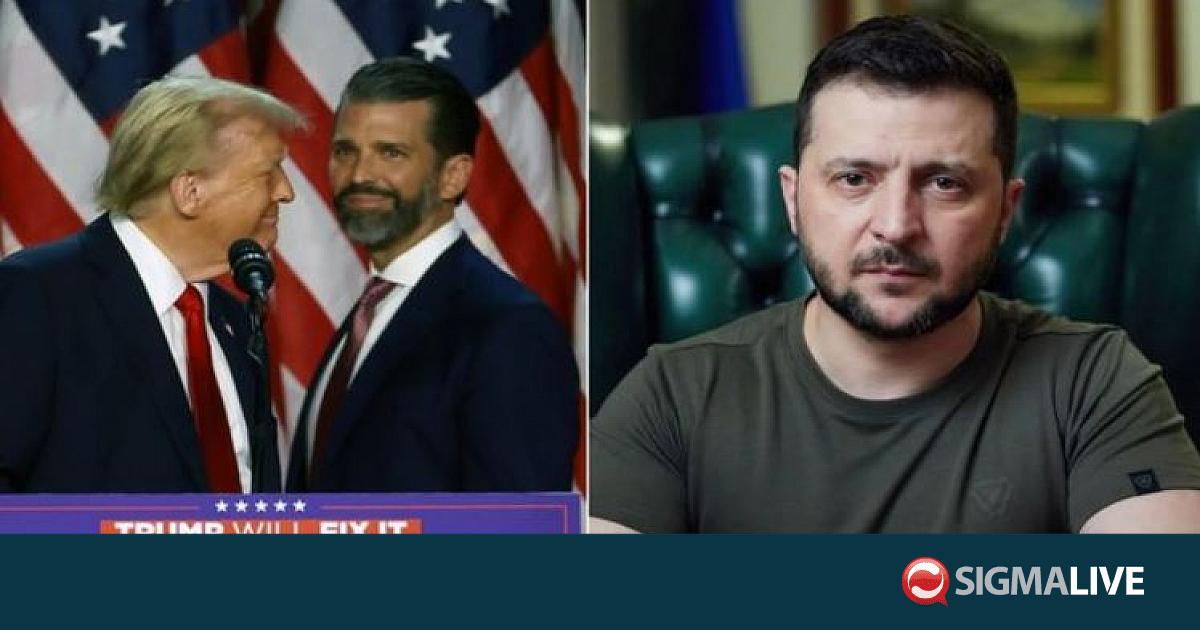 Μήνυμα υιού Τραμπ προς Ζελένσκι με meme: «Σε 38 μέρες χάνεις το επίδομά σου» - Sigmalive