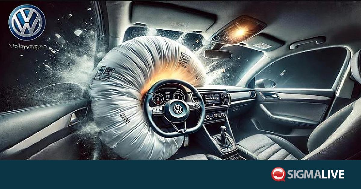 Reuters: Η Volkswagen ανακαλεί 114.000 αυτοκίνητα σε ΗΠΑ λόγω αερόσακων Takata - Sigmalive