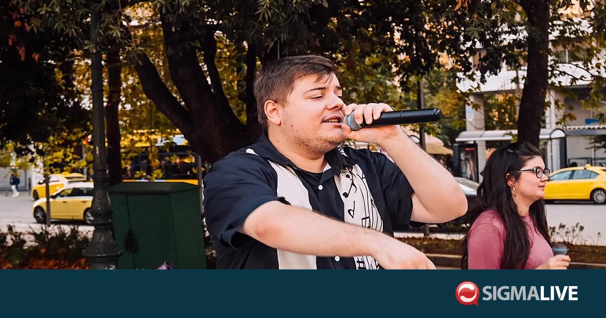 Ο viral Έλληνας μουσικός του δρόμου με 50 εκ. προβολές στα social media (vid) - Sigmalive