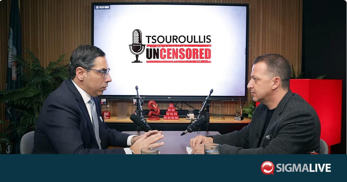 Uncensored: Ο Χρύσανθος Τσουρούλλης υποδέχεται τον Κωνσταντίνο Κόμπο - Sigmalive