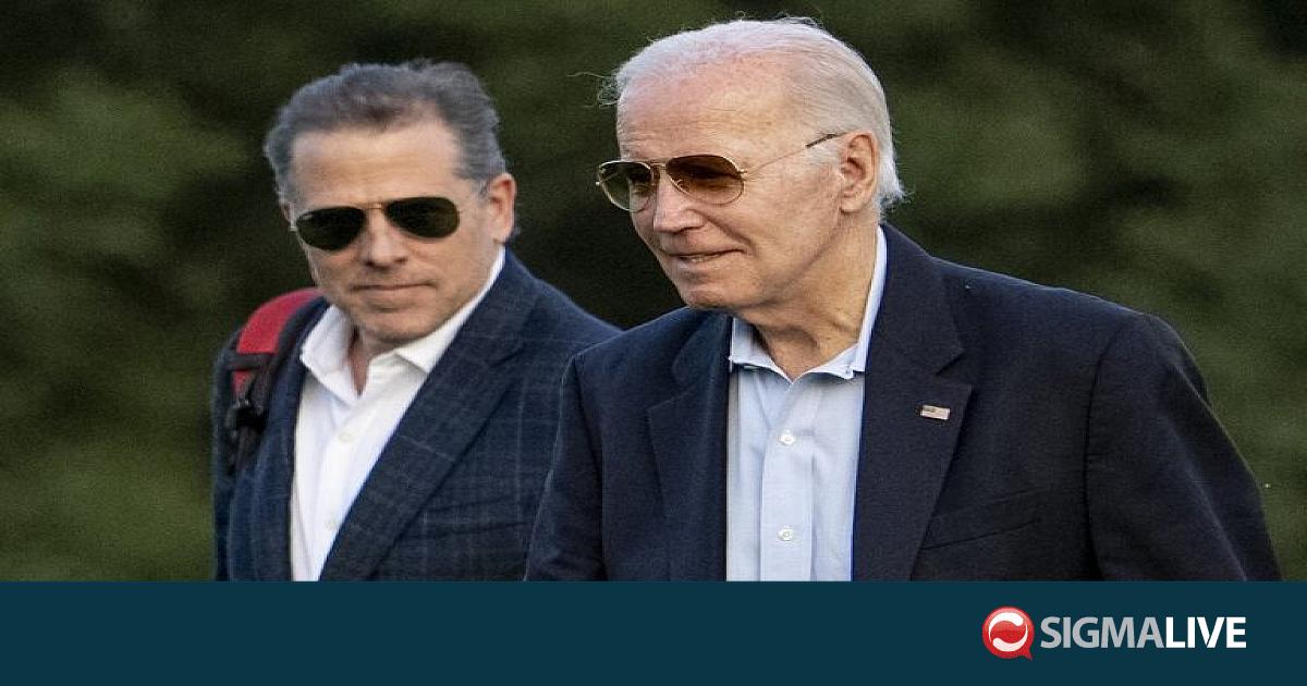 ΗΠΑ: Ο Τζο Μπάιντεν απένειμε χάρη στον γιο του Χάντερ λίγο πριν ...