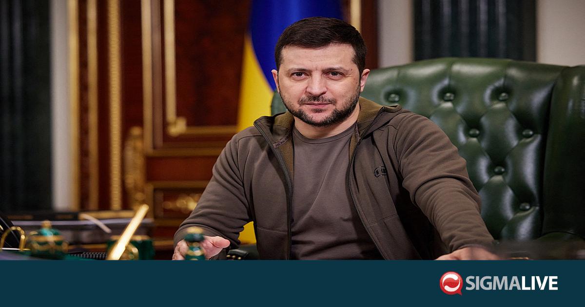 Ζελένσκι: Ζητεί ενίσχυση του ανατολικού μετώπου έναντι στην προέλαση των Ρώσων - Sigmalive