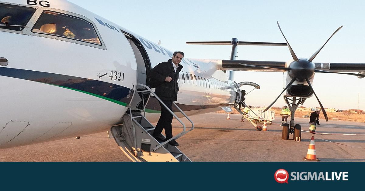 Αναβλήθηκε η επίσκεψη Μητσοτάκη στον Λίβανο- Βλάβη στο αεροσκάφος ...