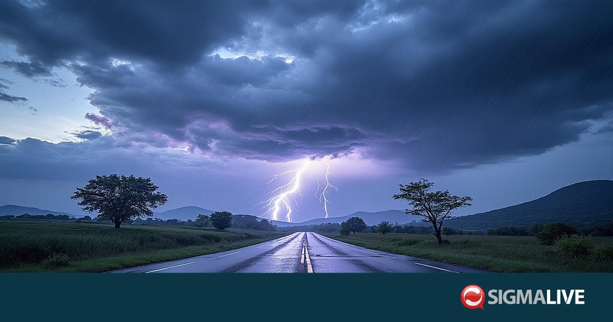 Συννεφιασμένος ο καιρός - Που αναμένονται βροχές και καταιγίδες - Sigmalive