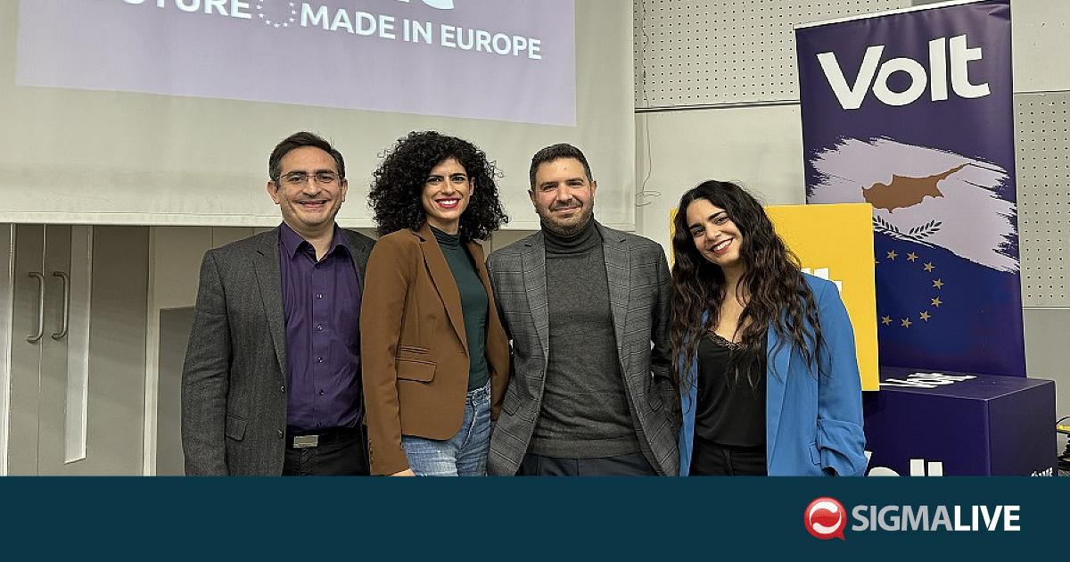 Ολοκληρώθηκε το εκλογικό συνέδριο του Volt - Αυτή είναι η νέα ηγεσία - Sigmalive