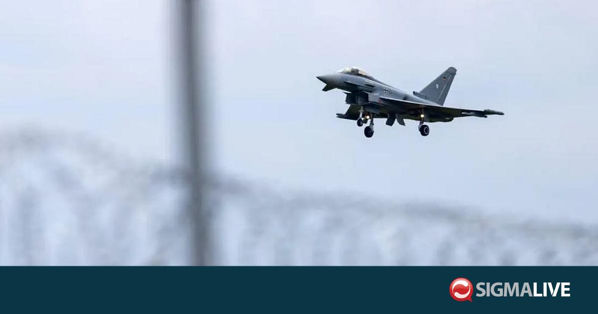 Στην Άγκυρα δύο μαχητικά Eurofighter Typhoon - Sigmalive