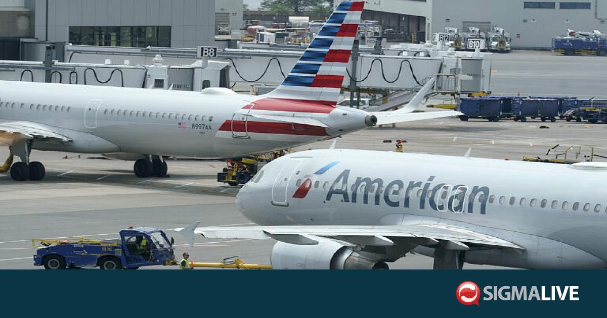 Χαμός στις ΗΠΑ μετά από σύντομη καθήλωση των αεροσκαφών τις American ...