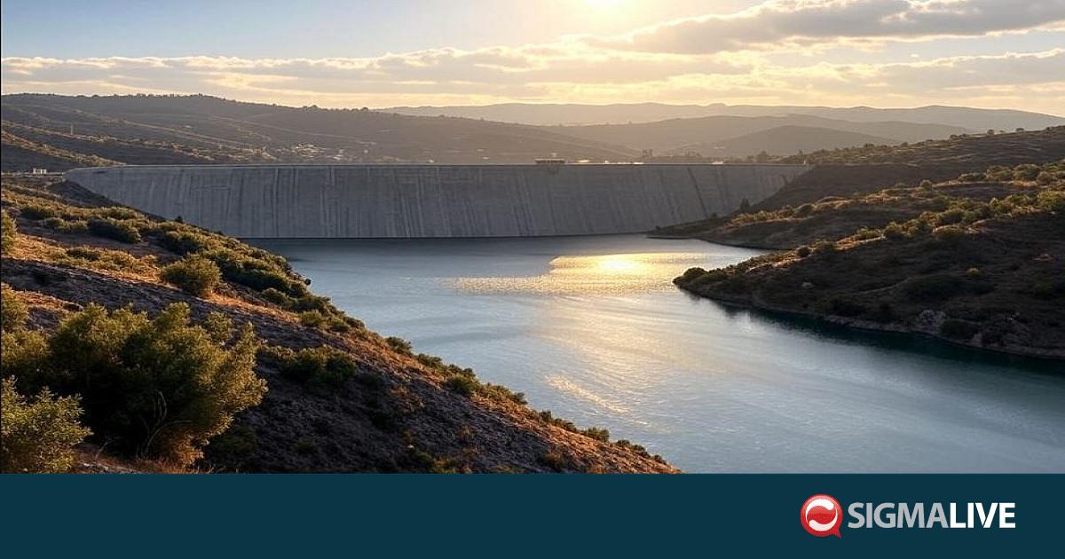 Η κατάσταση νερού στα φράγματα μετά την «Elena» (ΒΙΝΤΕΟ) - Sigmalive