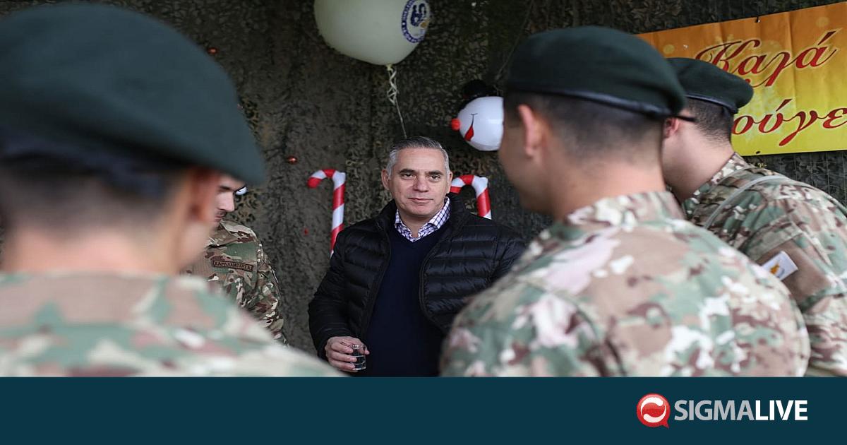 Τα ακριτικά φυλάκια επισκέφτηκε ο Πρόεδρος του ΔΗΚΟ - Sigmalive