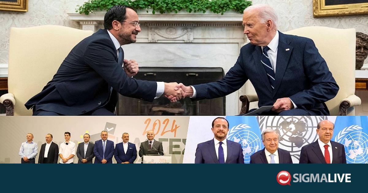 Κυπριακό, εκλογές και συνάντηση ΠτΔ με Μπάιντεν- Τα πολιτικά γεγονότα του 2024 - Sigmalive
