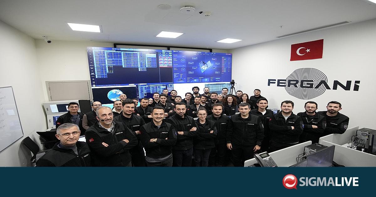 Ο δορυφόρος FGN-100-D1 της Τουρκίας στο διάστημα - Sigmalive