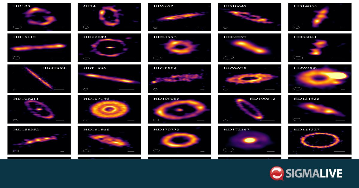 Αστροφυσικοί αποκαλύπτουν για πρώτη φορά τη δομή 74 ζωνών εξωκομητών - Sigmalive