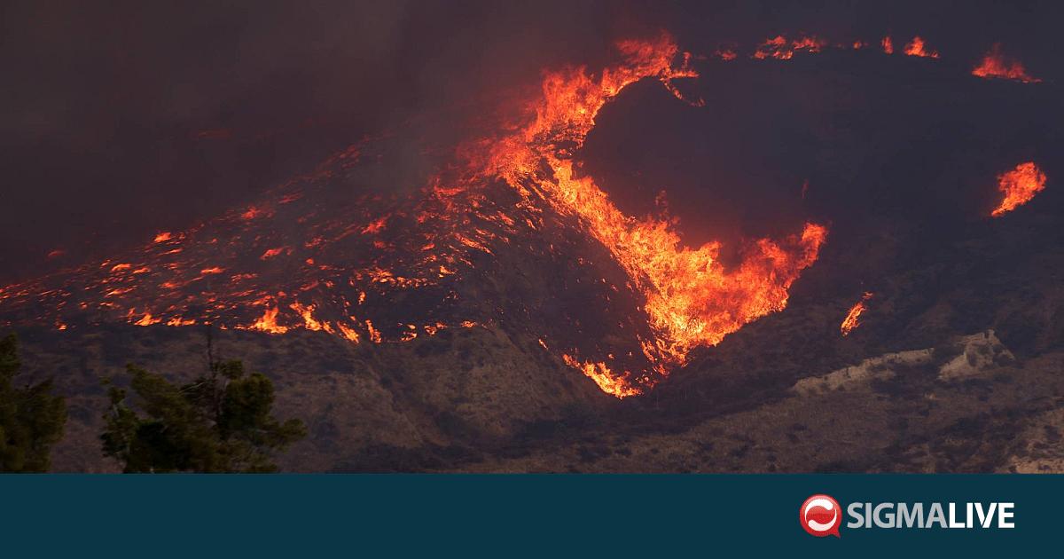 Λος Αντζελες: Νέα πυρκαγιά βόρεια της πόλης- Εκδόθηκαν εντολές ...