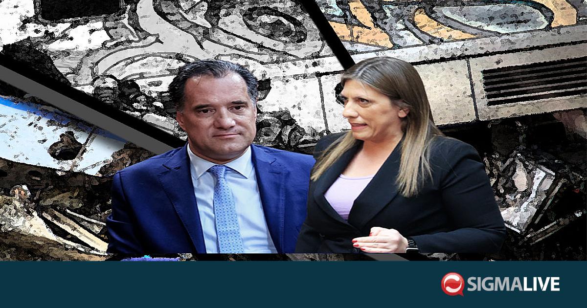 Άδωνις για Κωνσταντοπούλου: Αποκαλεί έγκλημα τα Τέμπη για να πάρει εκατομμύρια - Sigmalive
