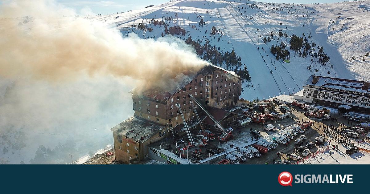 Τουρκία: 14 συλλήψεις για την πυρκαγιά σε ξενοδοχείο όπου σκοτώθηκαν 78 άτομα - Sigmalive