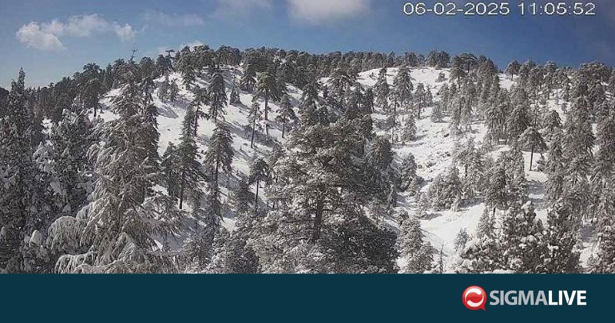 ΒΙΝΤΕΟ: Το 24ωρο της λευκής μαγείας στο Τρόοδος - Μοναδικές εικόνες ...