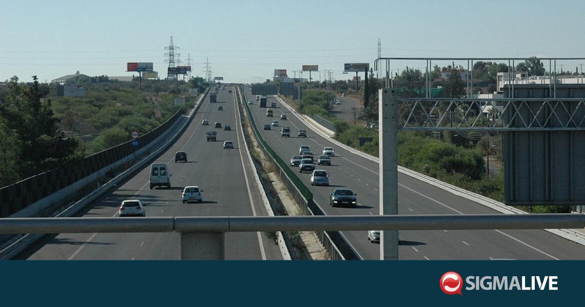 Πυκνή τροχαία κίνηση στον αυτο/δρομο Λάρνακας – Αγίας Νάπας - Sigmalive