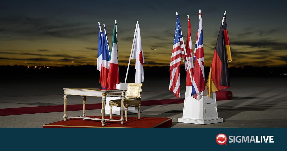 Στήριξη στην Ουκρανία από ΥΠΕΞ της G7 - Ζητούν διαρκή ειρήνη στη Μέση Ανατολή - Sigmalive