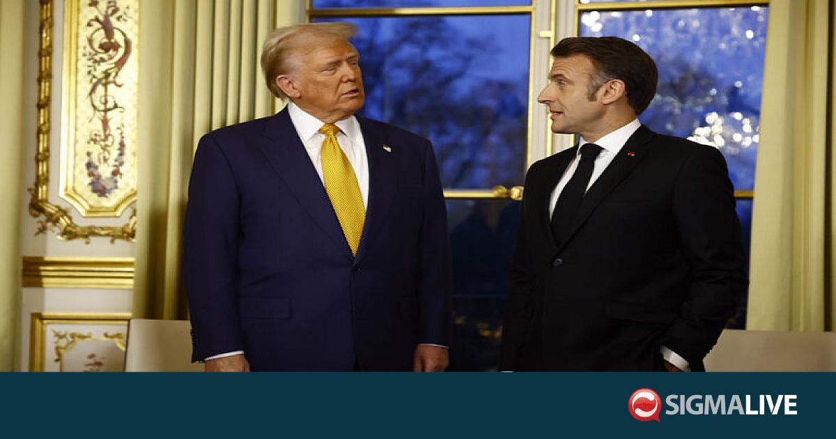 Επικοινωνία Μακρόν με Τραμπ πριν από τη συνάντηση με τους Ευρωπαίους ...