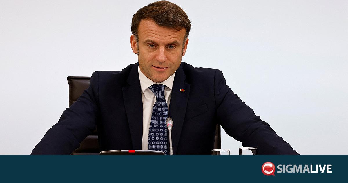 Ο Εμανουέλ Μακρόν συγκαλεί τους αρχηγούς των πολιτικών κομμάτων - Sigmalive