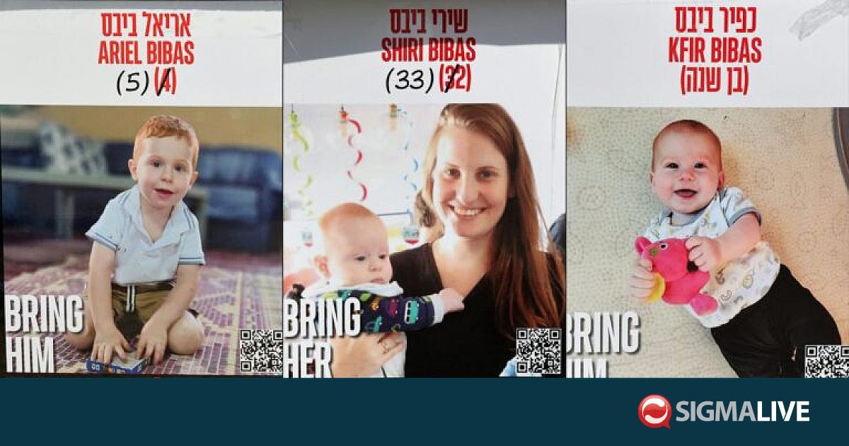 Ισραήλ: Η σορός της Σίρι Μπίμπας ταυτοποιήθηκε - Sigmalive