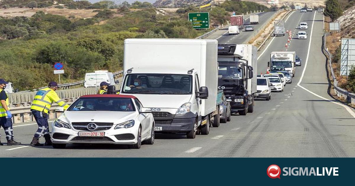 68 παραβάσεις σε 8 ελέγχους σε οχήματα με υποχρέωση χρήσης ταχογράφου - Sigmalive