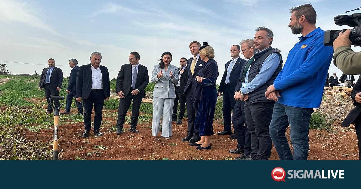 Στις πατατοφυτείες της Ξυλοφάγου το βασιλικό ζεύγος της Ολλανδίας (PICS ...