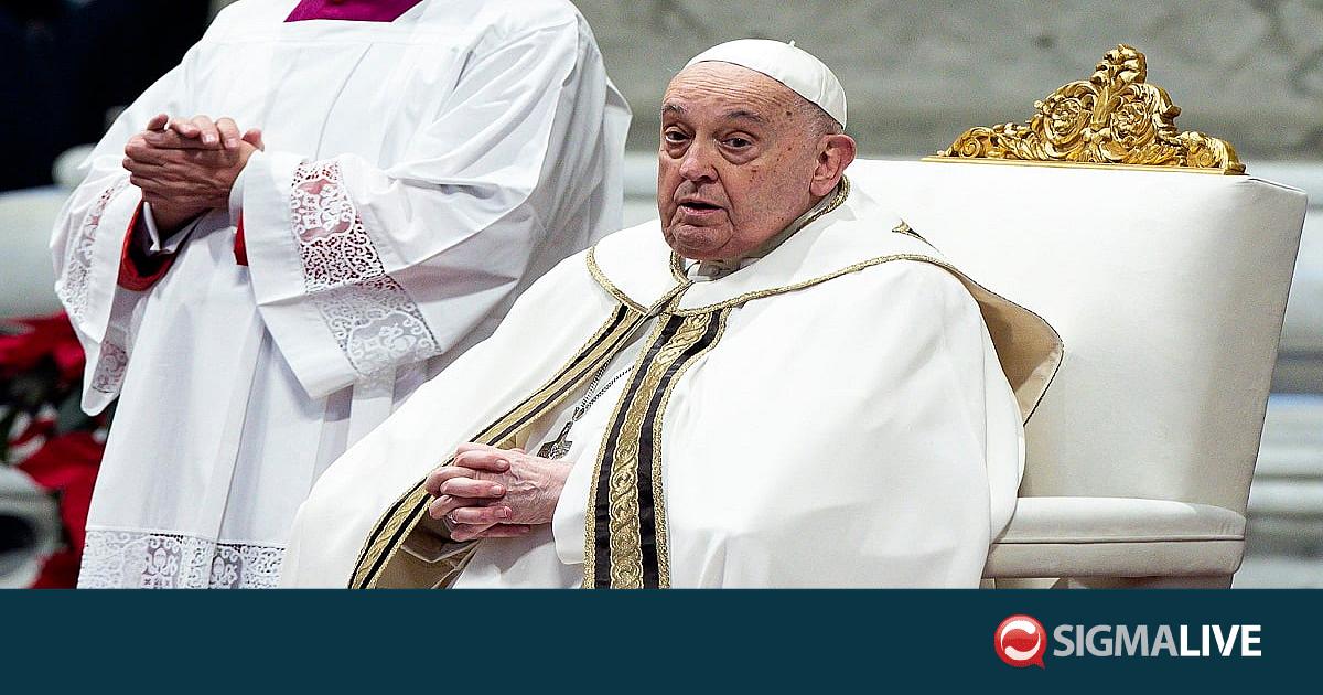 Βατικανό: O πάπας Φραγκίσκος συνεχίζει να τρέφεται κανονικά - Sigmalive