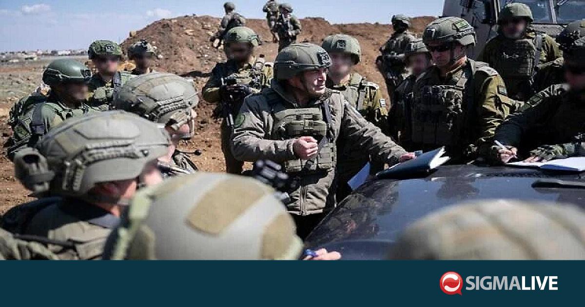 Αρχηγός IDF: Επισκέφθηκε τις ισραηλινές θέσεις στο εσωτερικό της Συρίας - Sigmalive