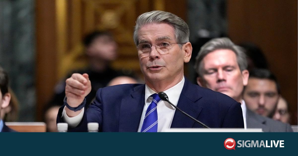 Για τον Αμερικανό ΥΠΟΙΚ οι αγορές αντιδρούν υπερβολικά στους δασμούς - Sigmalive