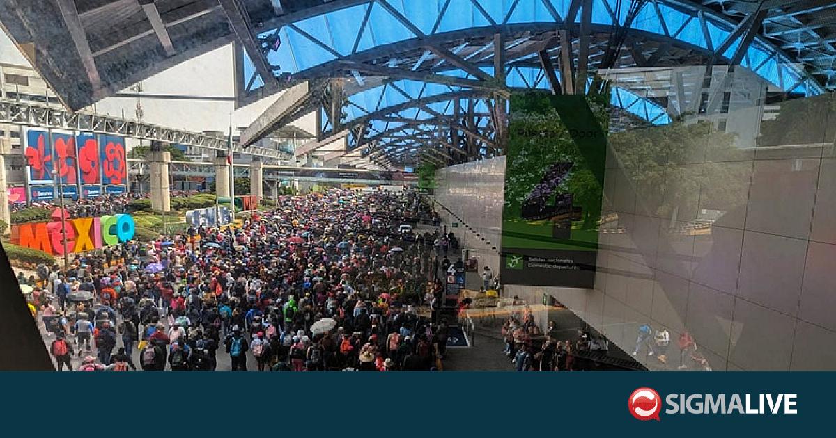 Χιλιάδες διαδηλωτές κλείνουν την κεντρική είσοδο του αεροδρομίου του Μεξικού - Sigmalive