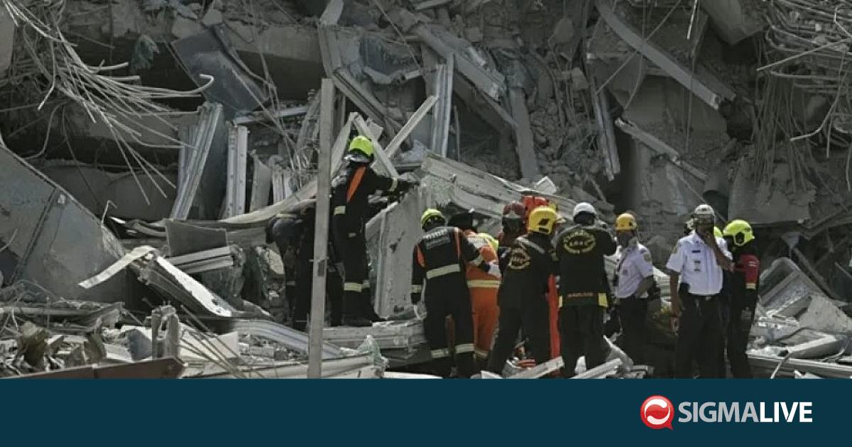 Μιανμάρ: Στους 1.644 οι νεκροί-Πάνω από 90 παγιδευμένοι στα συντρίμμια κτιρίου - Sigmalive