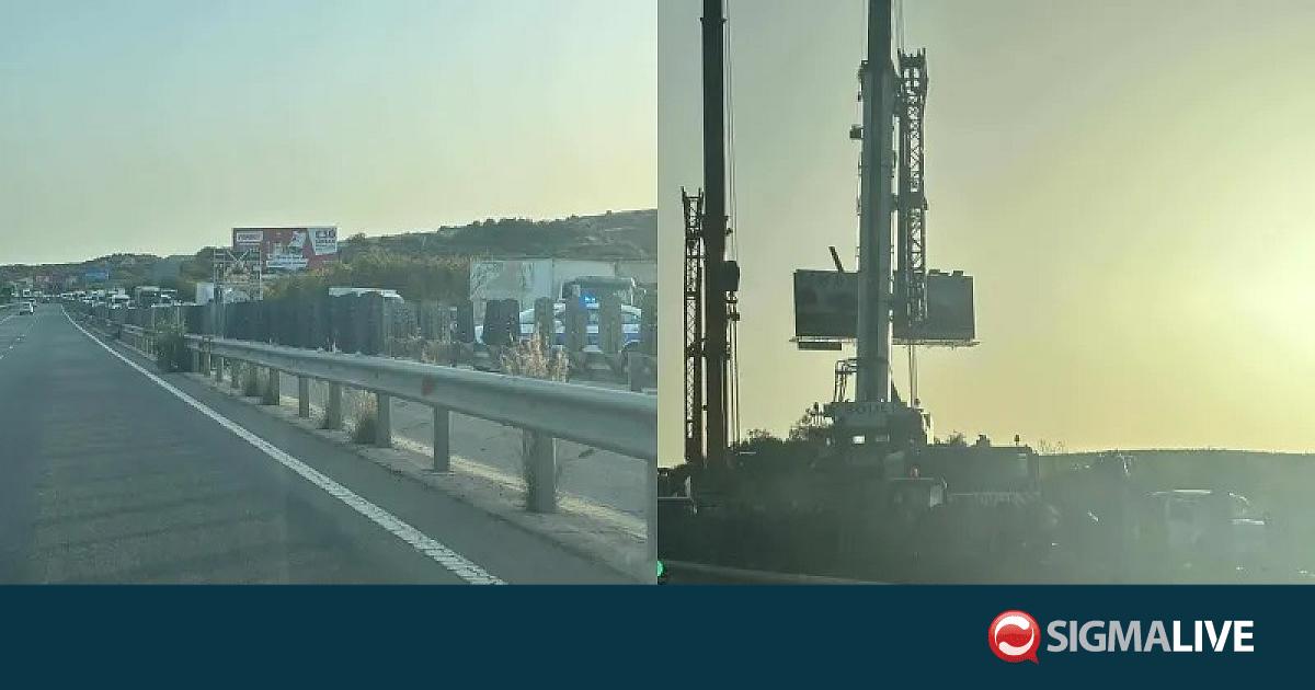 Δόθηκε στην κυκλοφορία ο αυτο/δρομος Λεμεσού-Λευκωσίας 10 ώρες μετά το ...