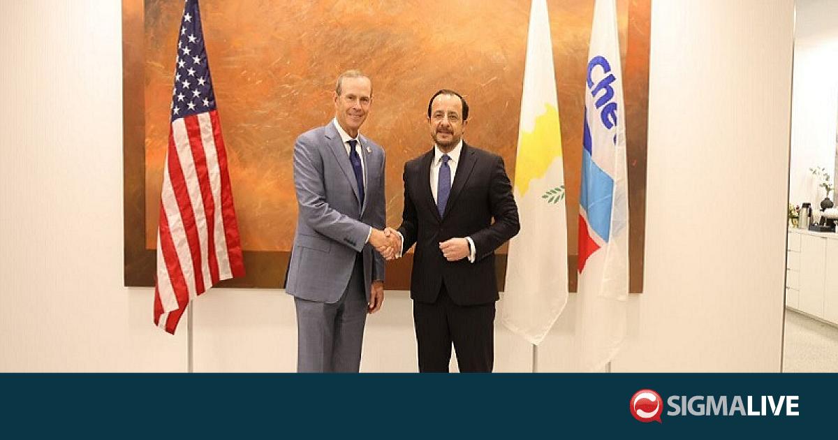 Συνάντησε τον CEO Chevron ο ΠτΔ - Συζήτησαν αξιοποίηση του «Αφροδίτη» - Sigmalive