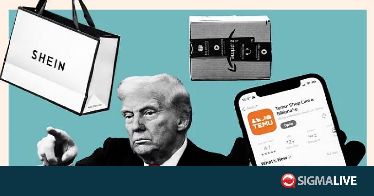 Temu και Shein αυξάνουν τις τιμές λόγω αλλαγών από δασμούς Τραμπ - Sigmalive