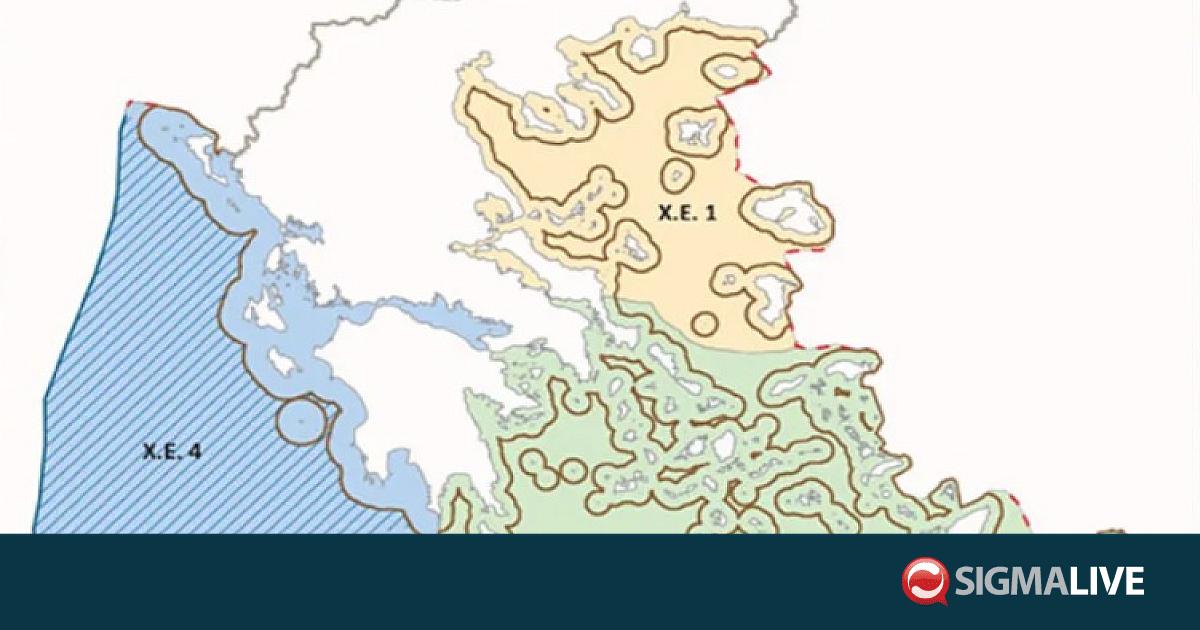 Η Ελλάδα ανακήρυξε ΑΟΖ στο Ιόνιο μέχρι το Ακρωτήριο Ταίναρο- Δείτε το ...