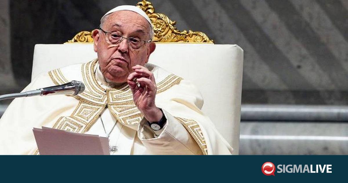 Βατικανό: Ο πάπας επιθυμεί να είναι παρών στην αυριανή λειτουργία ...
