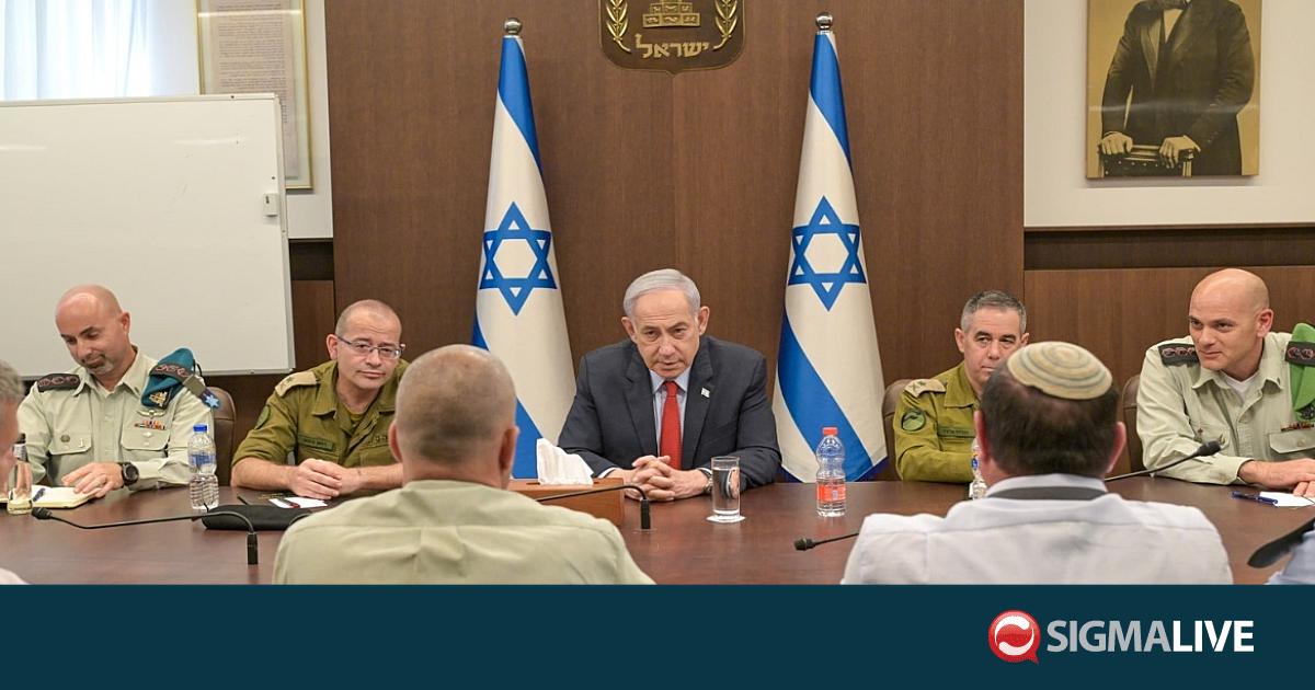 Ισραήλ: Το υπουργικό συμβούλιο ασφαλείας συγκαλείται στις 19:00 - Sigmalive
