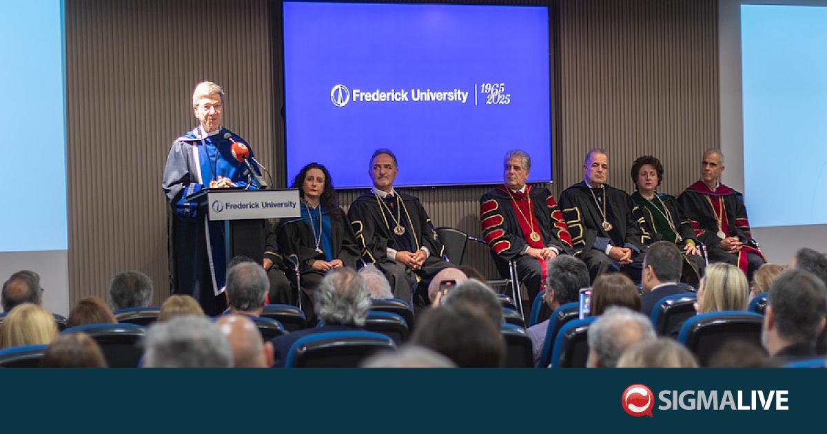 Επίτιμος Διδάκτορας του Πανεπιστημίου Frederick ο Καθηγητής Jeffrey Sachs - Sigmalive