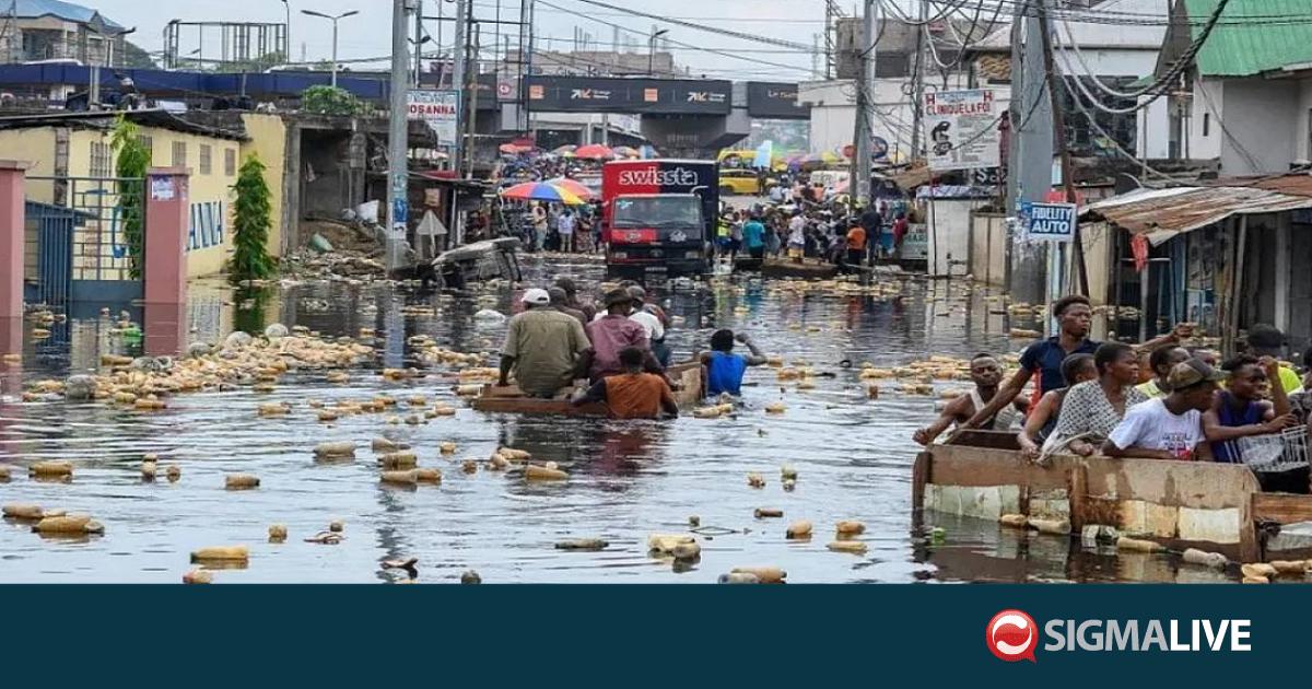 ΛΔ Κονγκό: Τουλάχιστον 104 νεκροί από τις πλημμύρες - Sigmalive