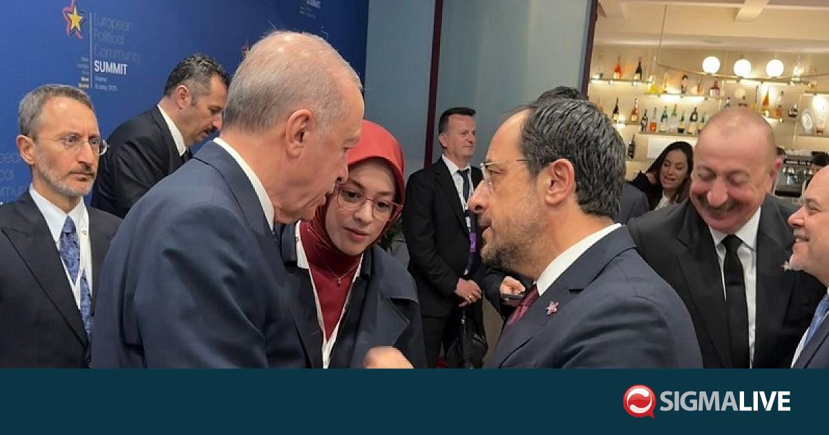 Τετ α τετ Προέδρου Χριστοδουλίδη με Ερντογάν - Τι συζήτησαν (PICS) - Sigmalive