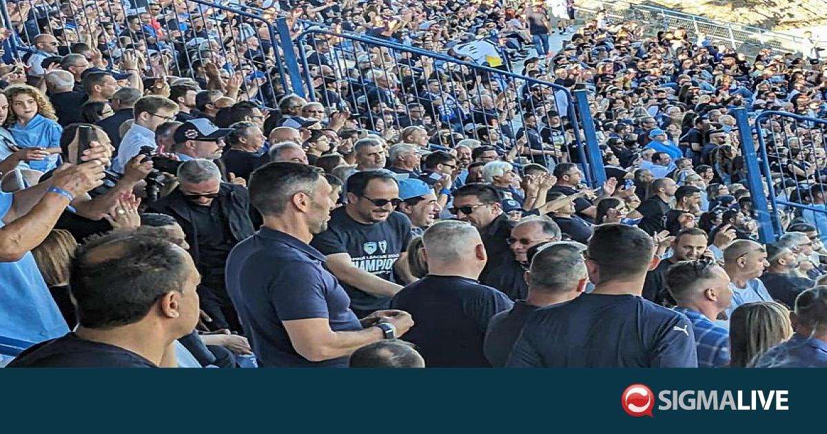 Στο Πάφος FC - ΑΕΚ ο ΠτΔ: «Δεν κρύβομαι,είμαι εδώ ως πρόεδρος και ως φίλαθλος» - Sigmalive
