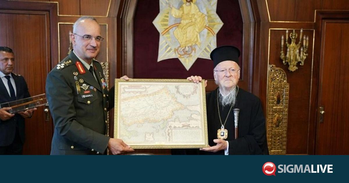 Διαξιφισμοί Άγκυρας-Υπ. Εθν. Άμυνας για τον χάρτη δώρο στον Βαρθολομαίο ...