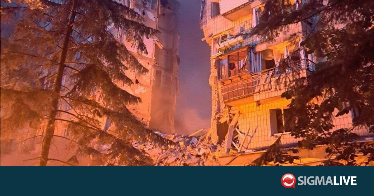 Επιδρομή της Ρωσίας στο Κίεβο - 14 νεκροί, ανάμεσά τους ένας Αμερικανός - Sigmalive