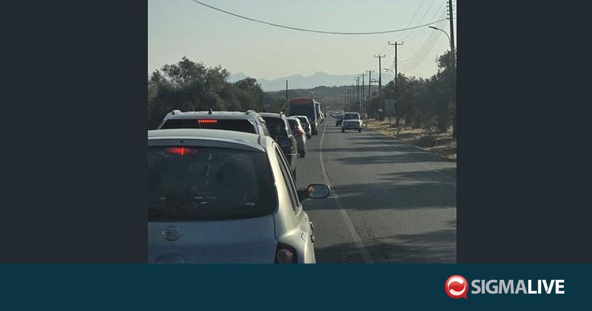 Τροχαίο στο δρόμο Αρεδιού-Λευκωσίας- Πυκνή τροχαία κίνηση (pic) - Sigmalive